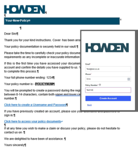How to access our Secure Document Portal | Howden Insurance